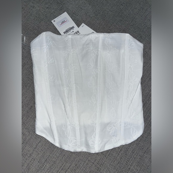 Zara | Tops | Zara Corset Style Top | Poshmark